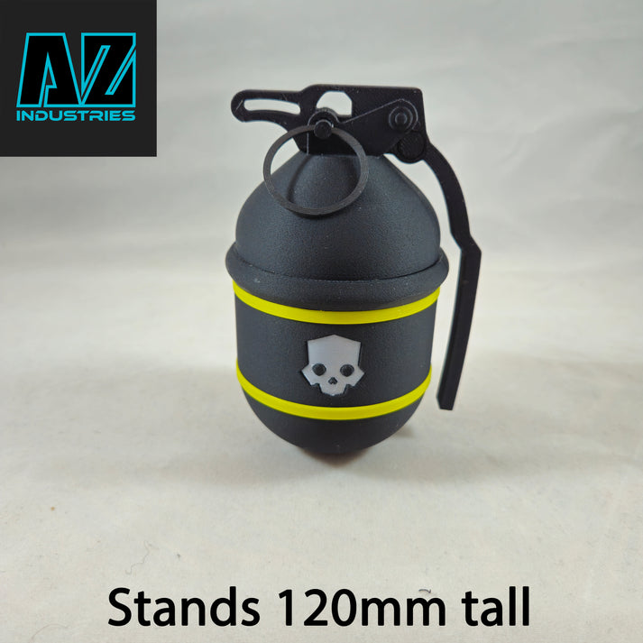 3D Printed Helldivers 2 Frag Grenade Replica – Alpha to Zeta Industries